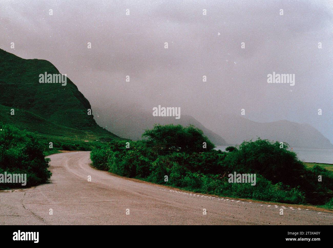 Winding road cuts through hi-res stock photography and images - Alamy