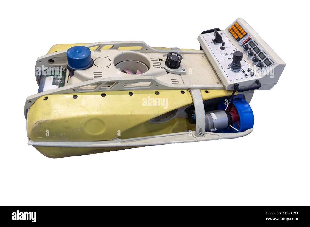 Underwater remotely operated vehicle - transparenrt background Stock ...