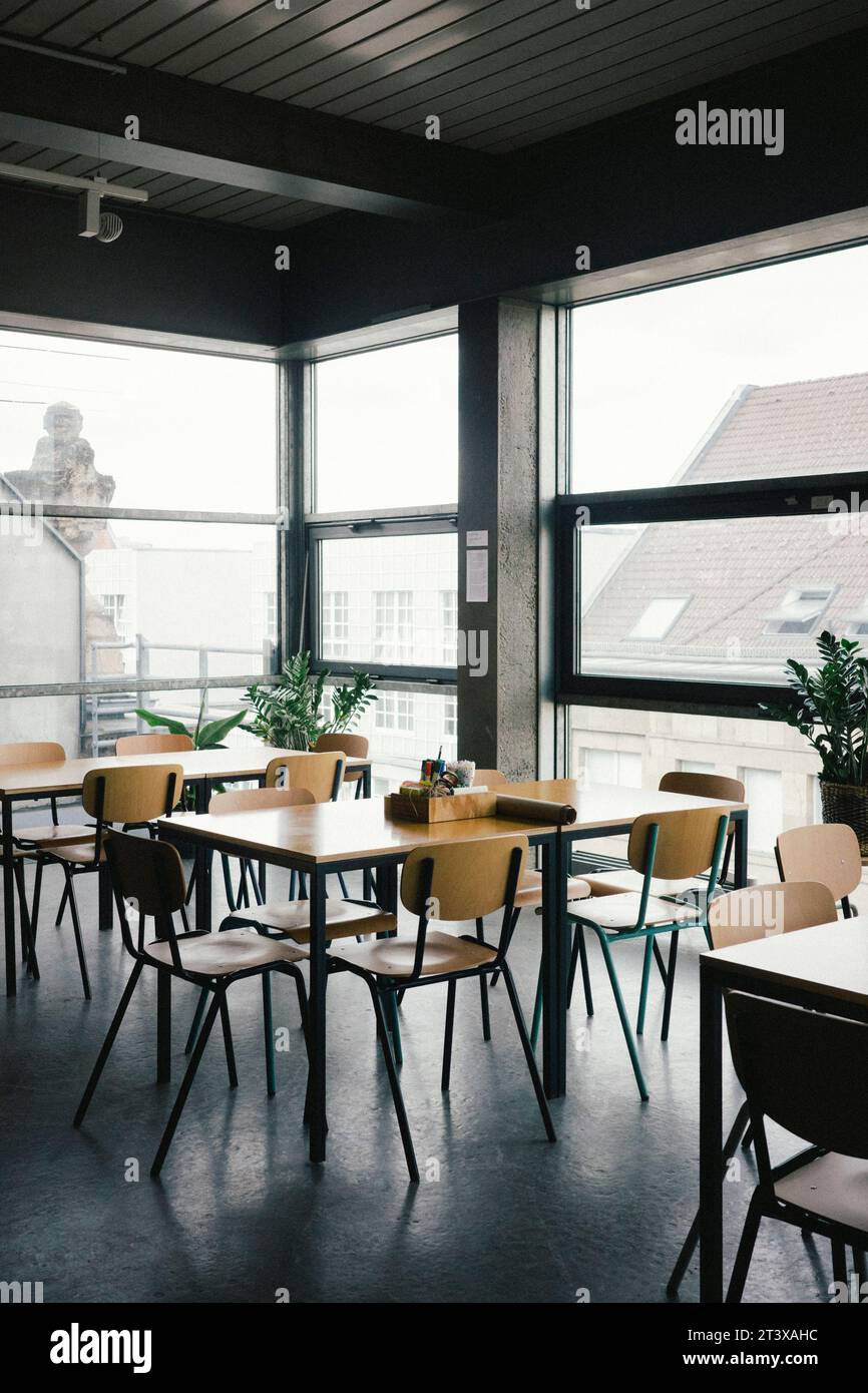 Desks chairs hi-res stock photography and images - Alamy