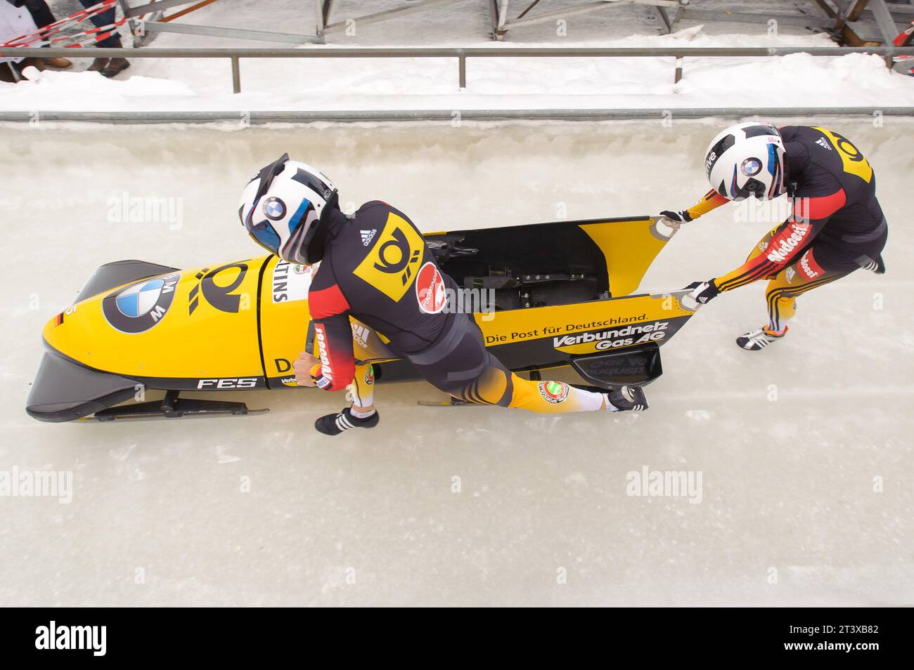Anja Schneiderheinze und Franziska Bertels BMW FIBT World championships ...