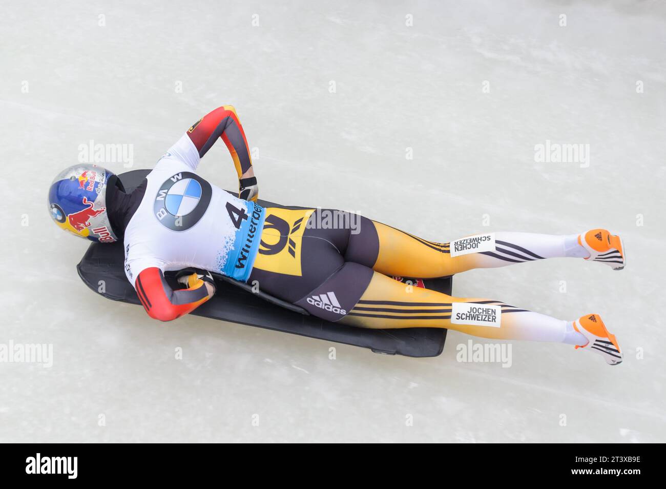 Anja Huber Selbach Aktion Skeleton BMW FIBT World championships Bob und ...
