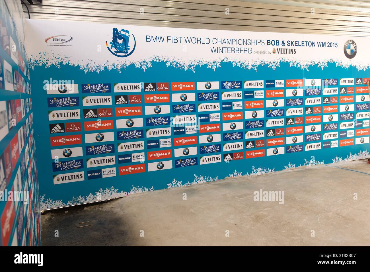 Titelsponsor BMW BMW FIBT World championships Bob und Skeleton 2015 in ...