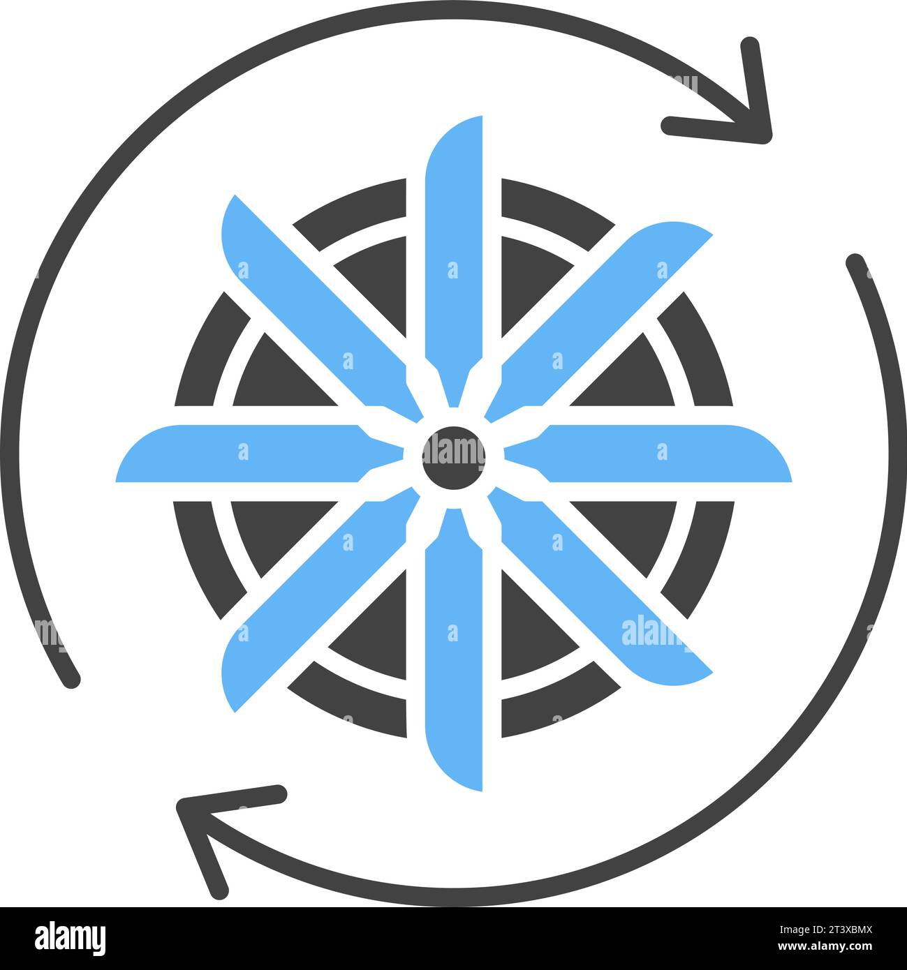 Hydro turbine illustration hi-res stock photography and images - Alamy