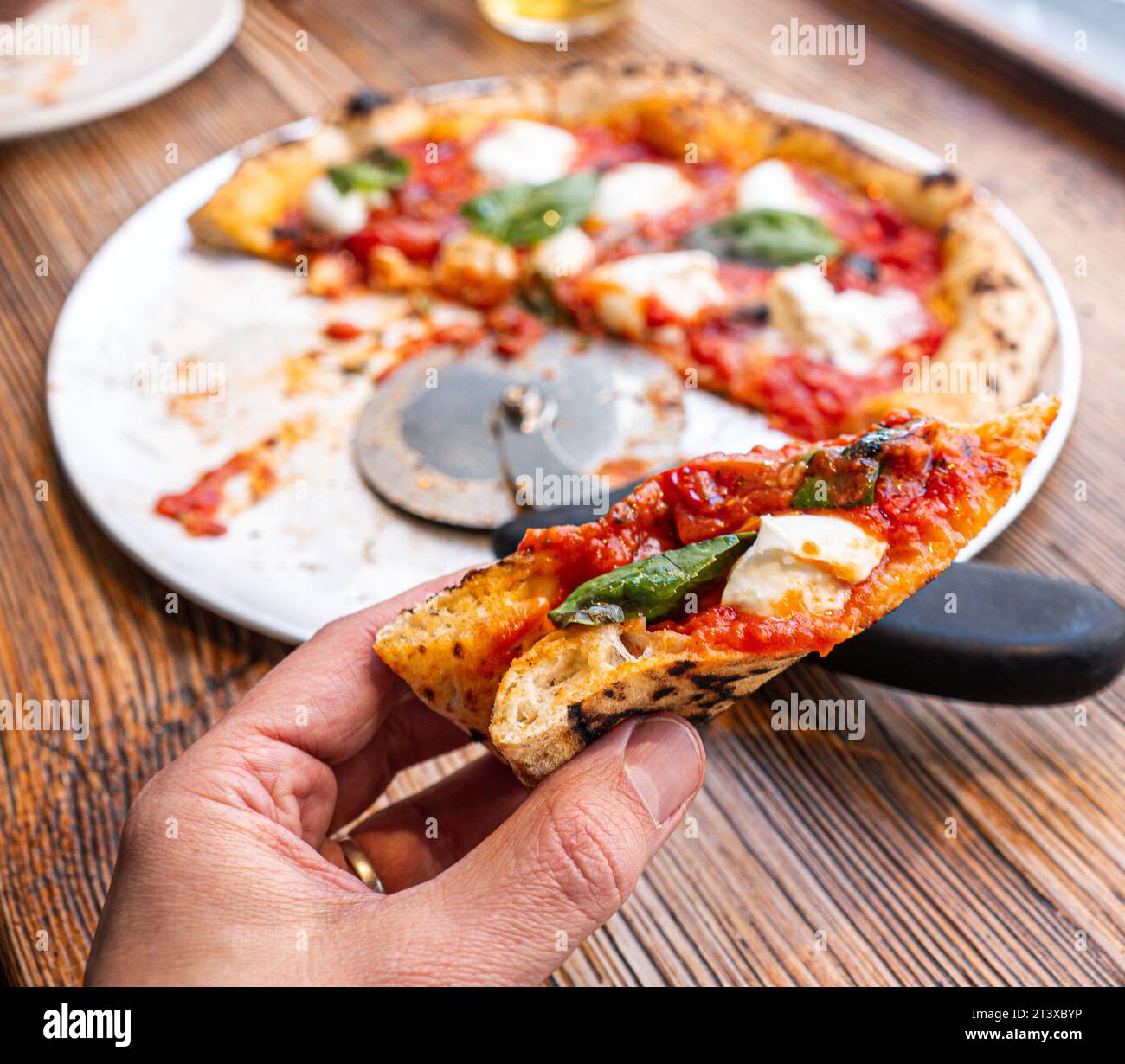 Margherita pizza italy hi-res stock photography and images - Alamy