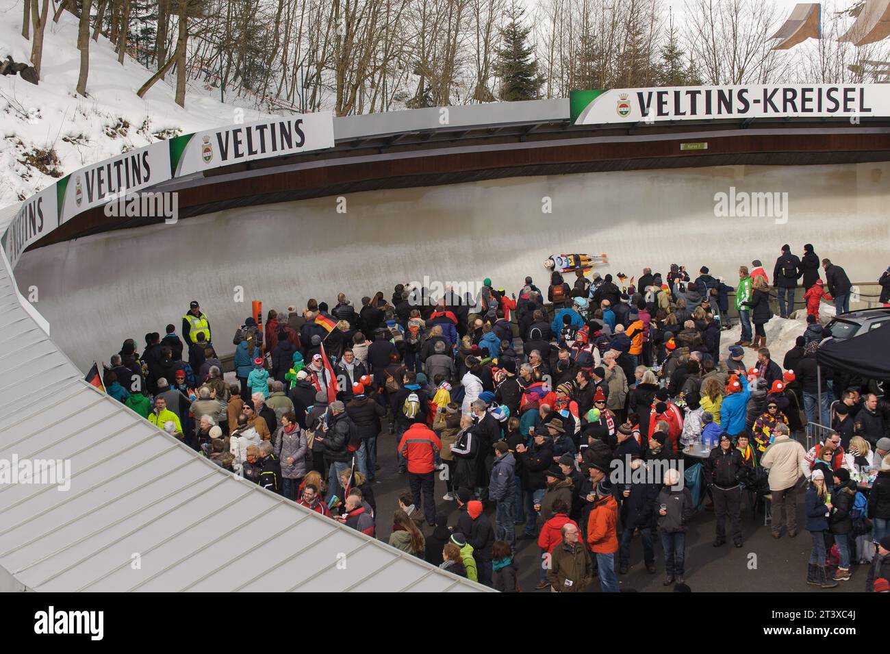BMW FIBT World championships Bob und Skeleton 2015 in Winterberg ...