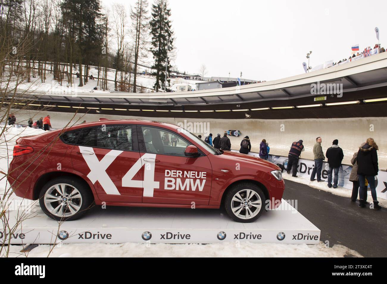 BMW FIBT World championships Bob und Skeleton 2015 in Winterberg ...