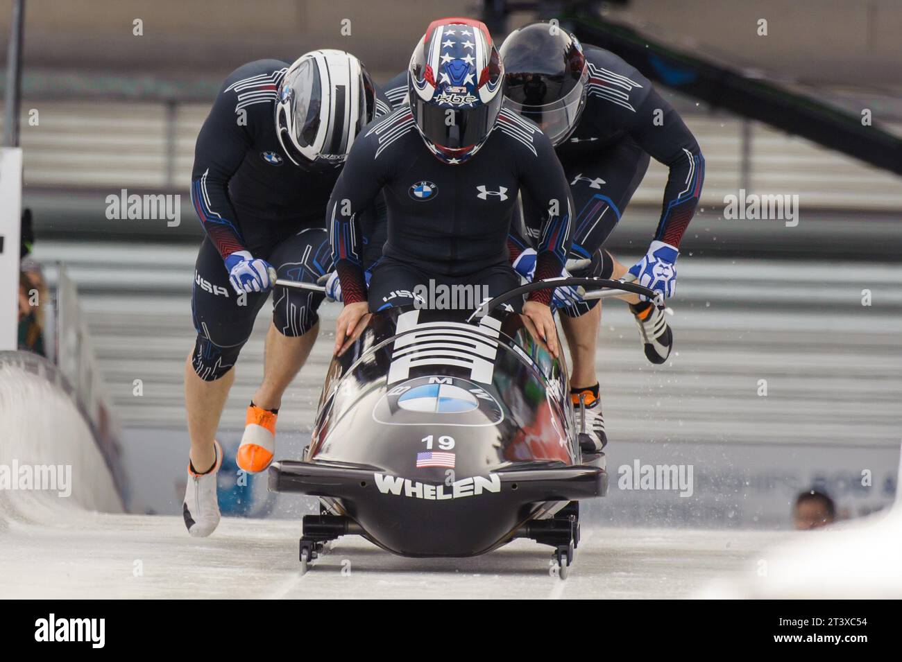 CUNNINGHAM Nick, CLARK Adam, HARRISON Alex, REED James USA Aktion BMW ...