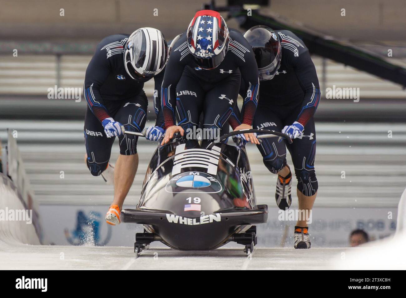 CUNNINGHAM Nick, CLARK Adam, HARRISON Alex, REED James USA Aktion BMW ...