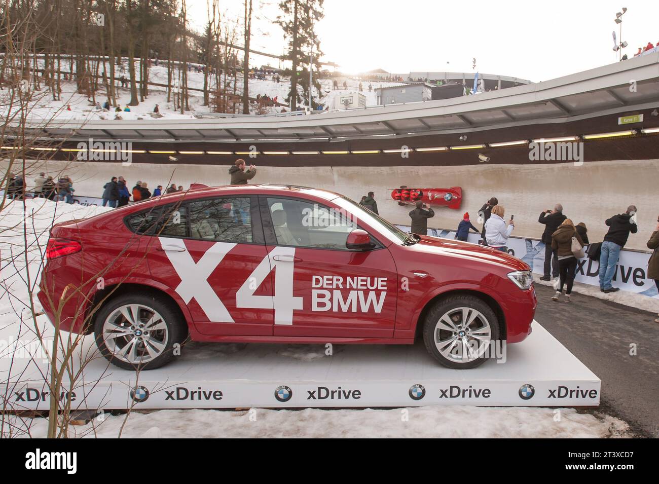 BMW BMW FIBT World championships Bob und Skeleton 2015 in Winterberg ...