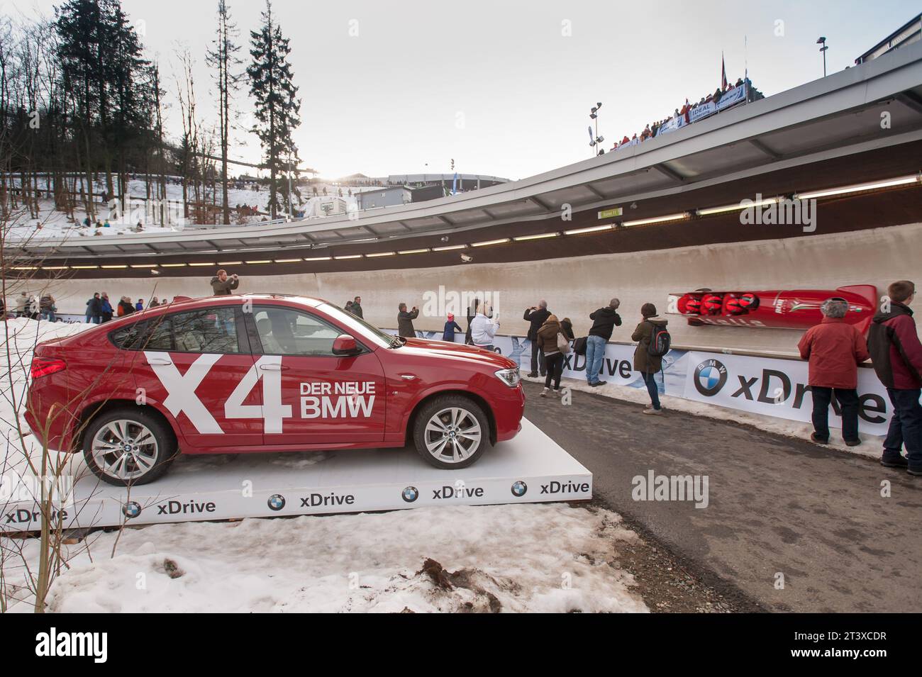 BMW BMW FIBT World championships Bob und Skeleton 2015 in Winterberg ...