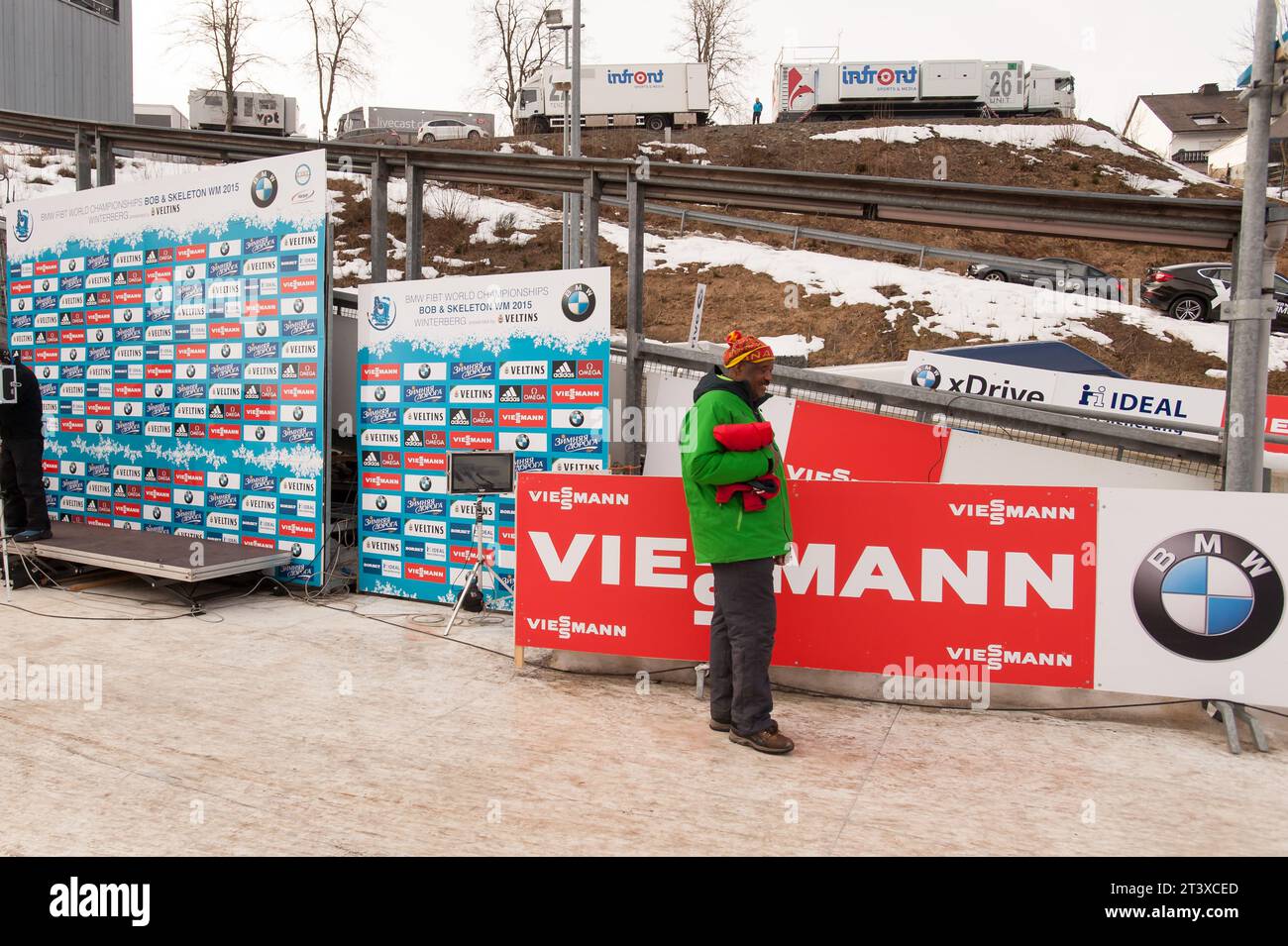 BMW FIBT World championships Bob und Skeleton 2015 in Winterberg ...