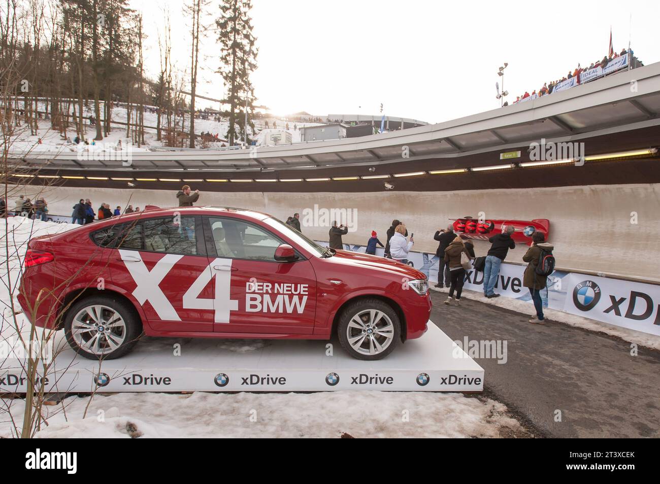 BMW BMW FIBT World championships Bob und Skeleton 2015 in Winterberg ...