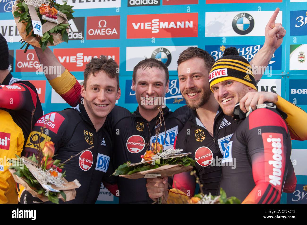 ARNDT Maximilian, (rechts) ROEDIGER Alexander, KORONA Kevin, HEBER Ben ...