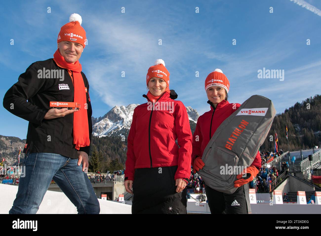 Sven Fischer, Andrea HENKEL und Martina Beck, geb. Glagow Viessmann ...