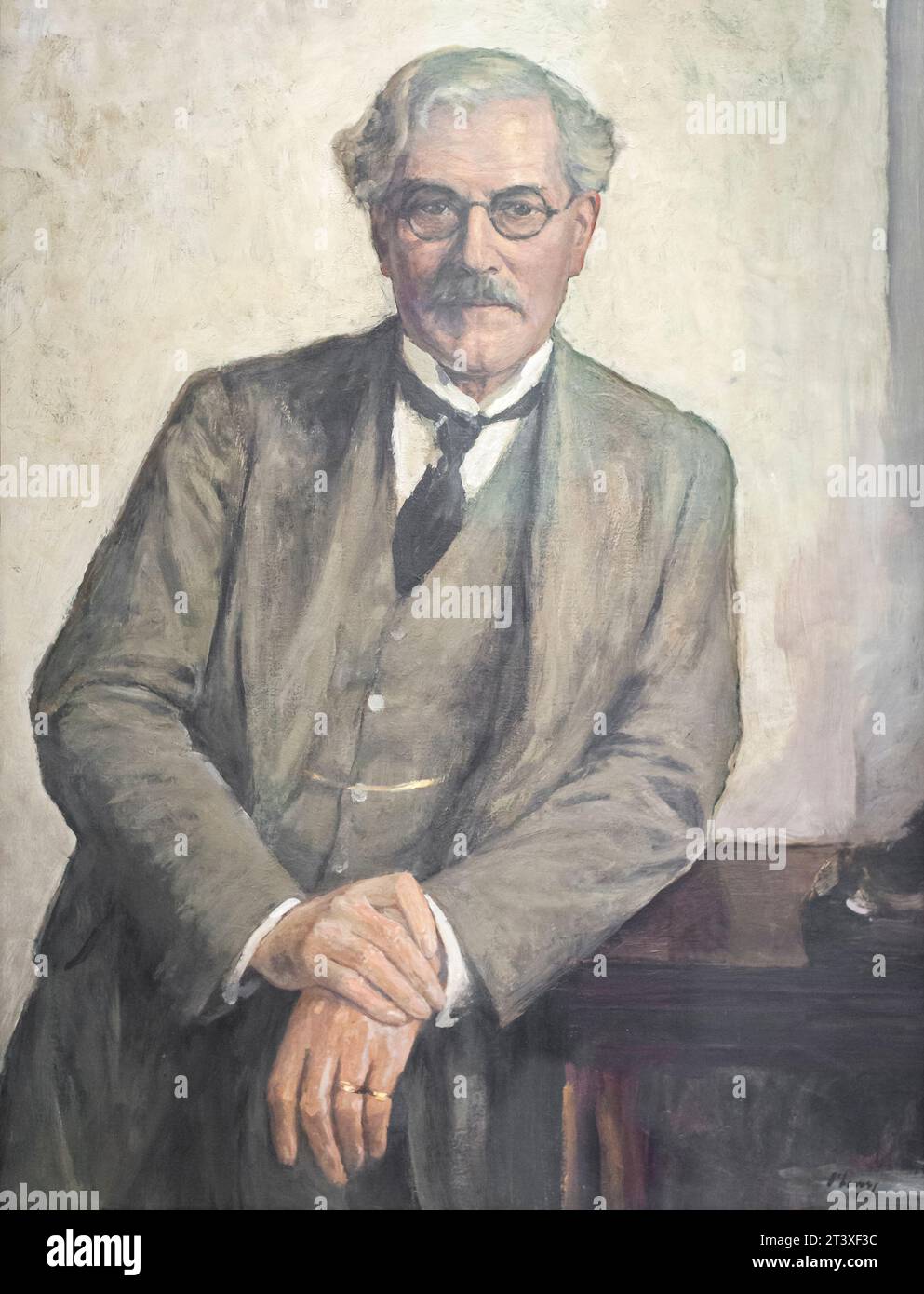 Ramsay MacDonald by Sir John Lavery Stock Photo - Alamy