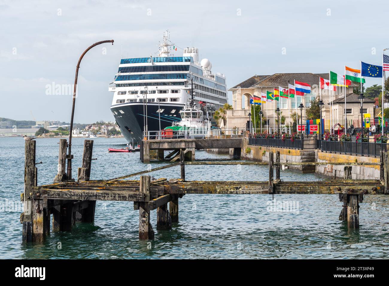 Cruise Liner Azamara Journey moored at Cobh Cruise Terminal, Port of ...