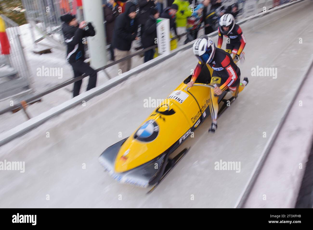 Anja Schneiderheinze und Annika Drazek 2er Bob BMW FIBT World ...