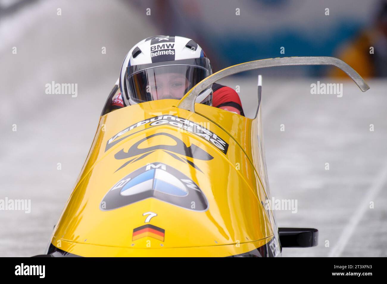 Miriam Wagner und Lisa Marie Buckwitz 2er Bob BMW FIBT World ...