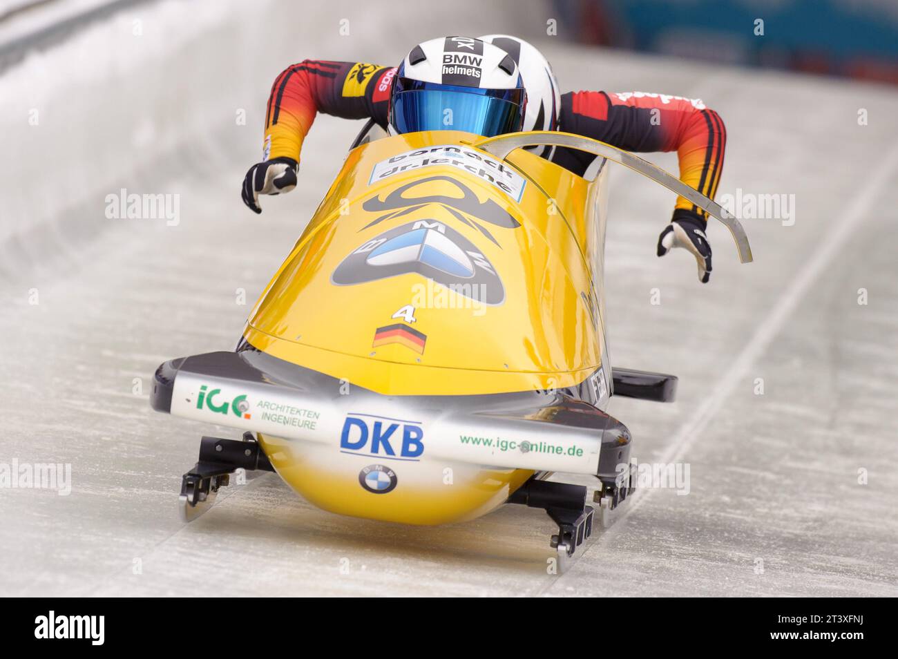 Cathleen Martini und Stephanie Schneider 2er Bob BMW FIBT World ...