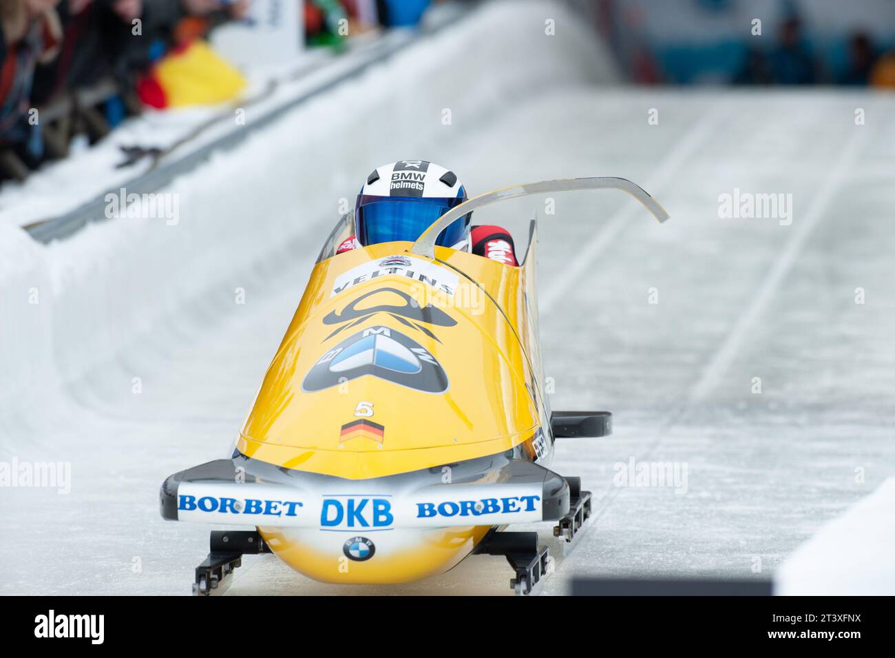 Anja Schneiderheinze und Annika Crazek 2er Bob BMW FIBT World ...