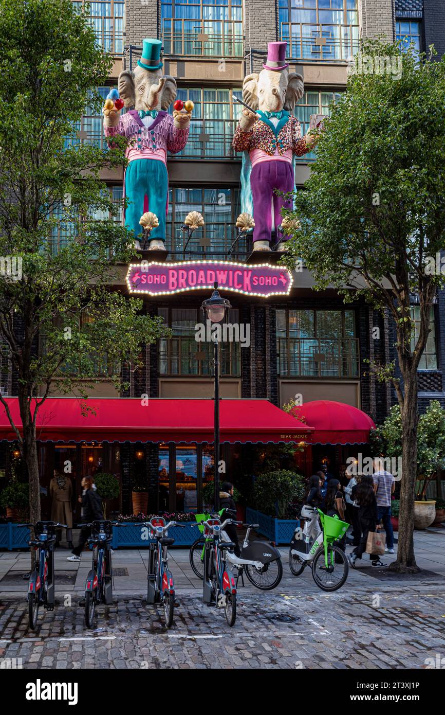 Broadwick hotel soho london hi-res stock photography and images - Alamy