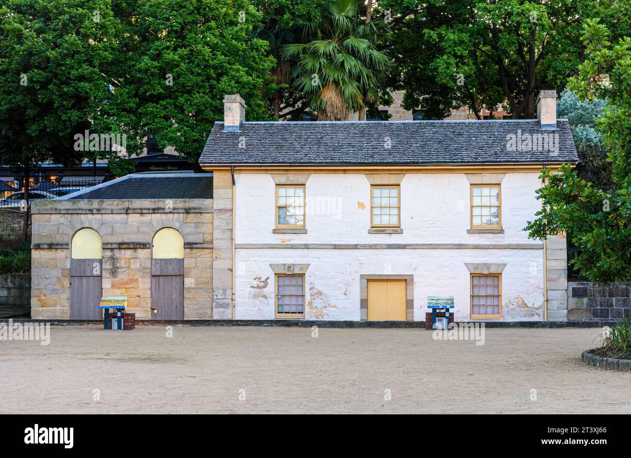 1816 built Cadmans Cottage Historic Site, The Rocks, Sydney, NSW ...