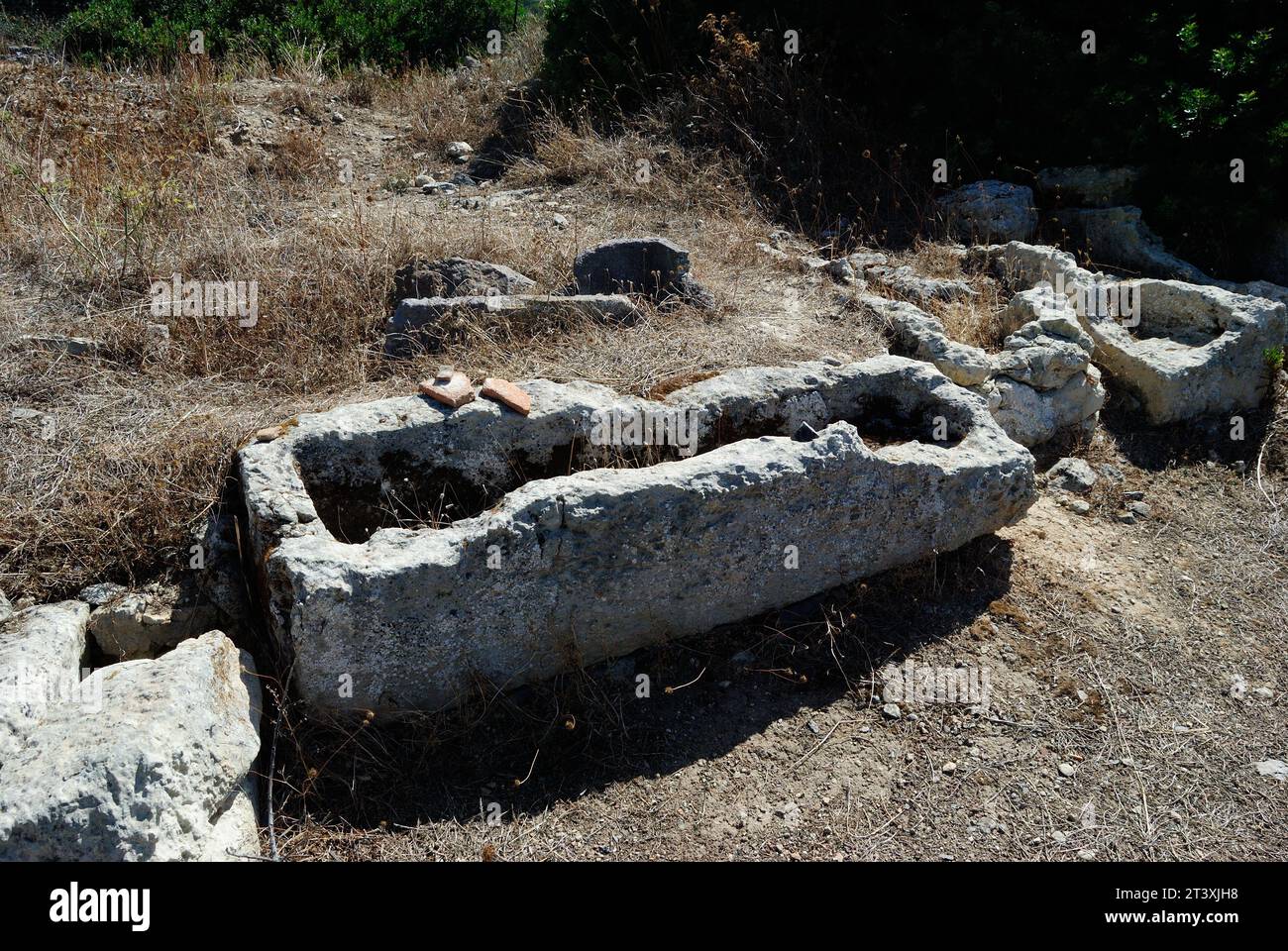 The ruins of Punic city of Cornus Stock Photo - Alamy