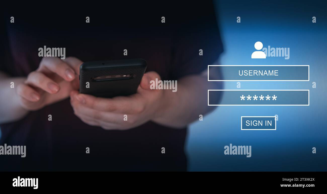 Secure access hi-res stock photography and images - Alamy