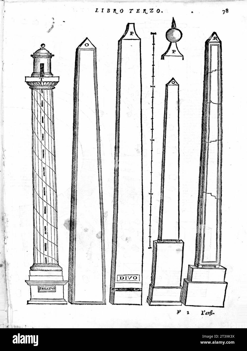Libro primo [-quinto] d'architettura di Sebastiano Serlio bolognese ...