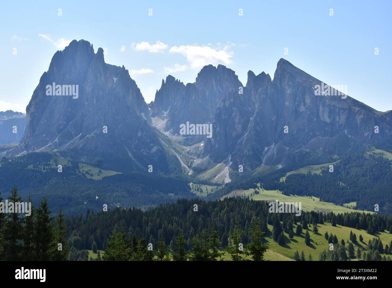 Beautiful mountains. Val Gardena, Italy Stock Photo - Alamy