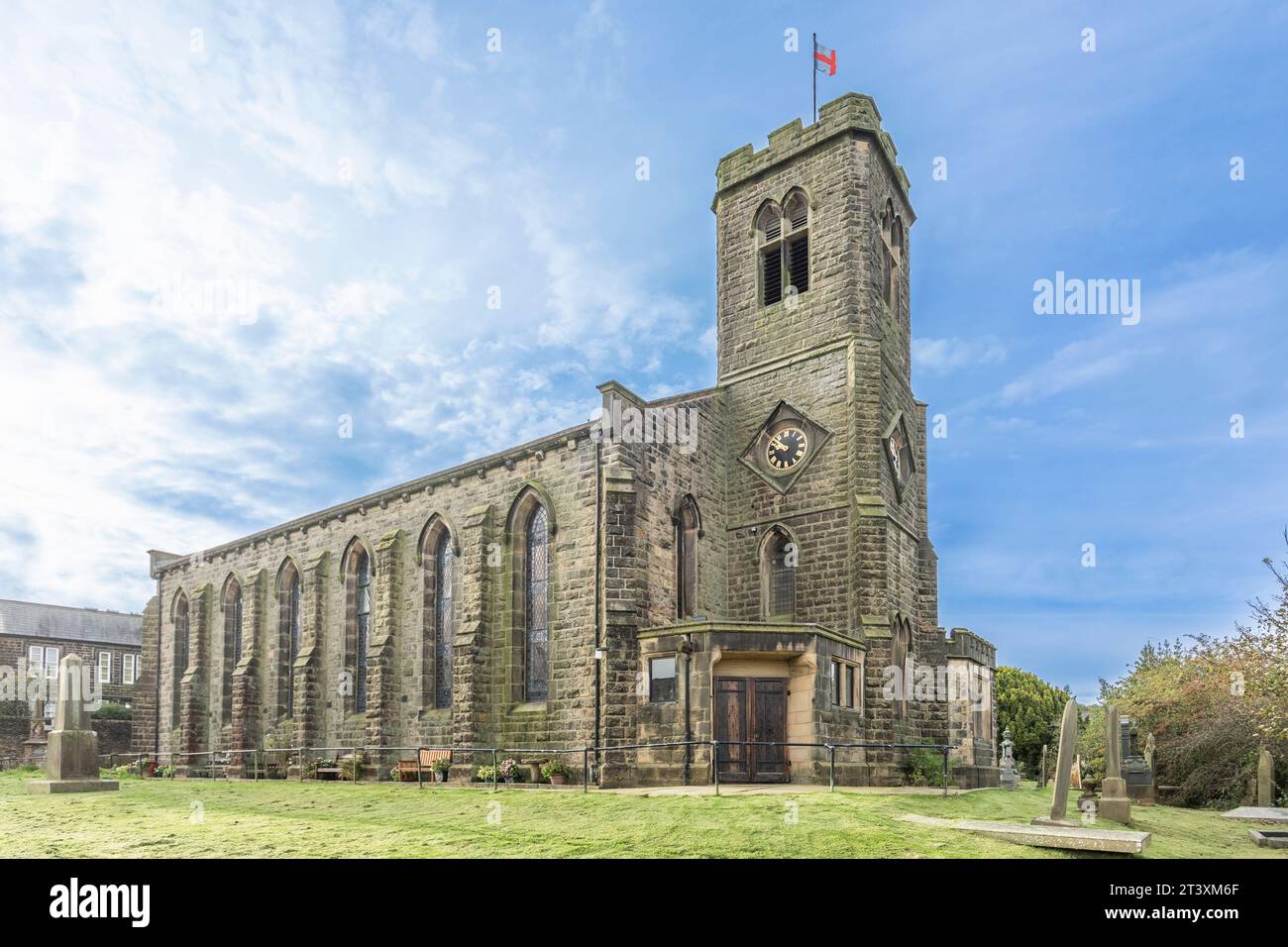 The Church of Saint Mary the Virgin Trawden Stock Photo - Alamy