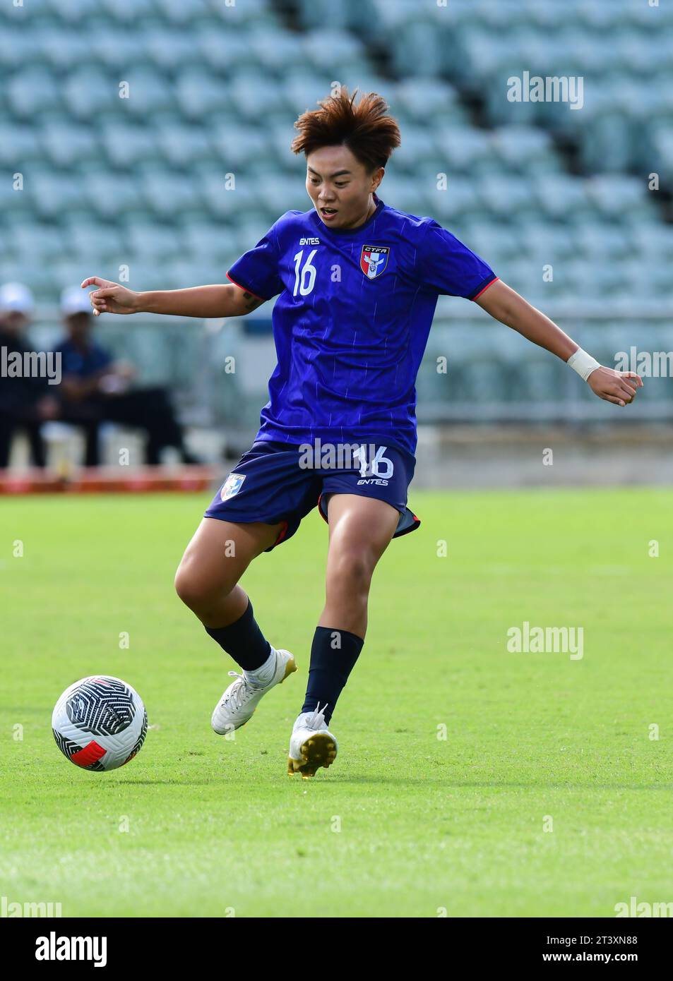 Perth, Australia. 26th Oct, 2023. Lan Yi-Chieh of the Chinese Taipei ...
