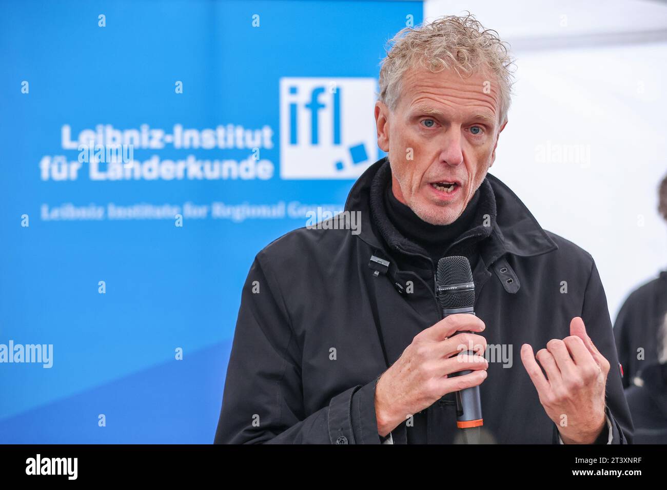 27 October 2023, Saxony, Leipzig: Sebastian Lentz, director of ifl ...