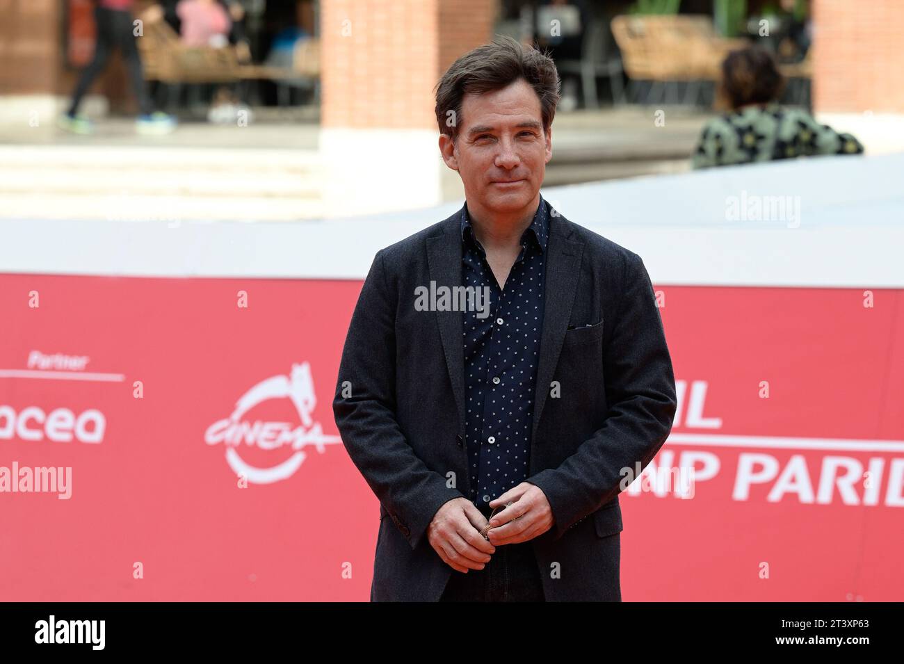 Rome, Italy. 27th Oct, 2023. James Hawes attends a red carpet for the ...