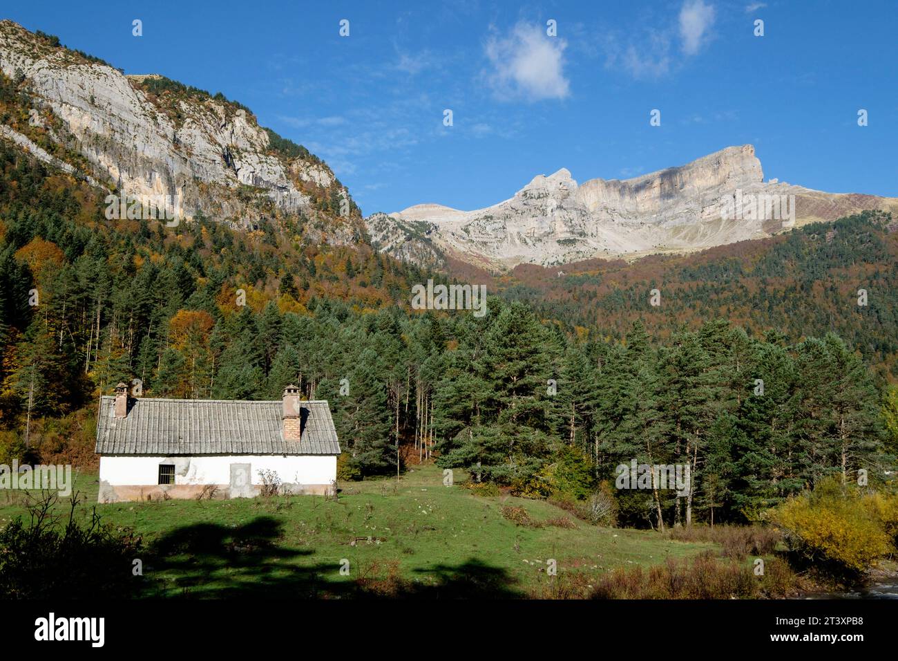 Chipeta Alto, 2175 meters, Valley of Hecho, western valleys, Pyrenean ...
