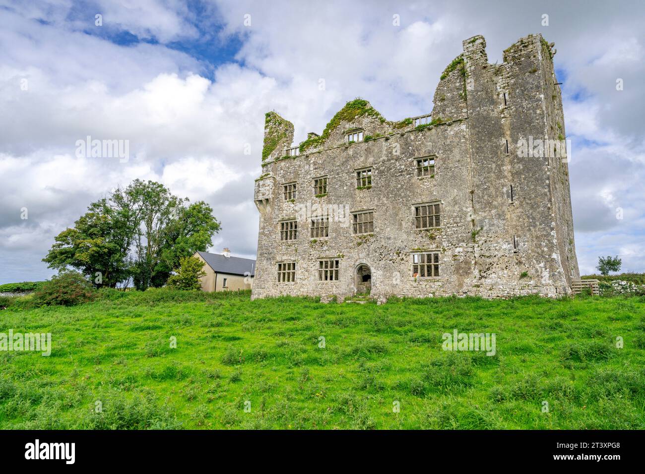 Leamaneh Castle, 15th century tower house, The Burren, County Clare ...
