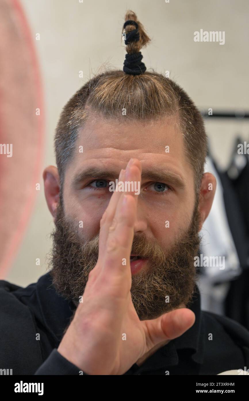 Brno, Czech Republic. 27th Oct, 2023. Czech MMA fighter Jiri Prochazka ...