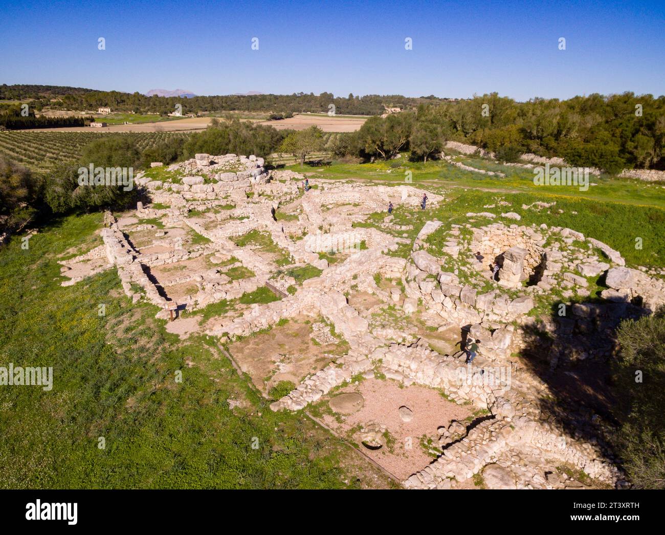Son Fornés, archaeological site of prehistoric era, built in the ...