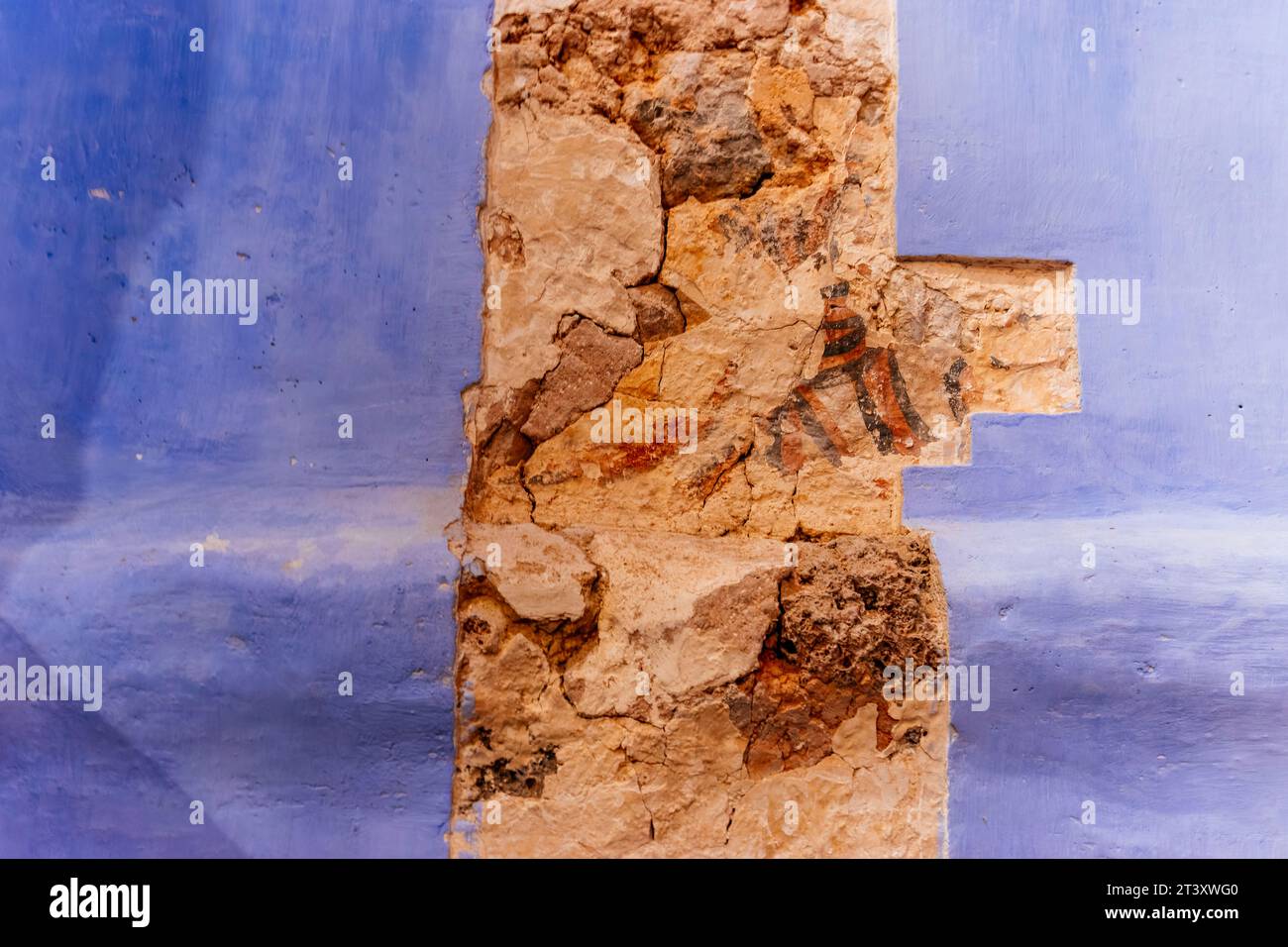 Ancient polychrome frescoes hi-res stock photography and images - Alamy