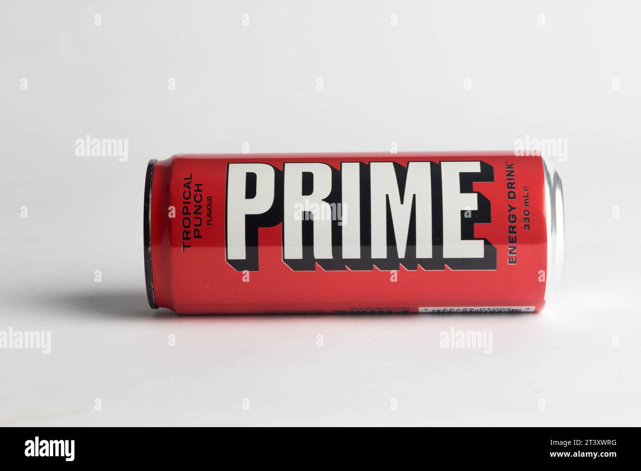 London, United Kingdom, 18th October 2023:- A Can of Tropical Punch ...