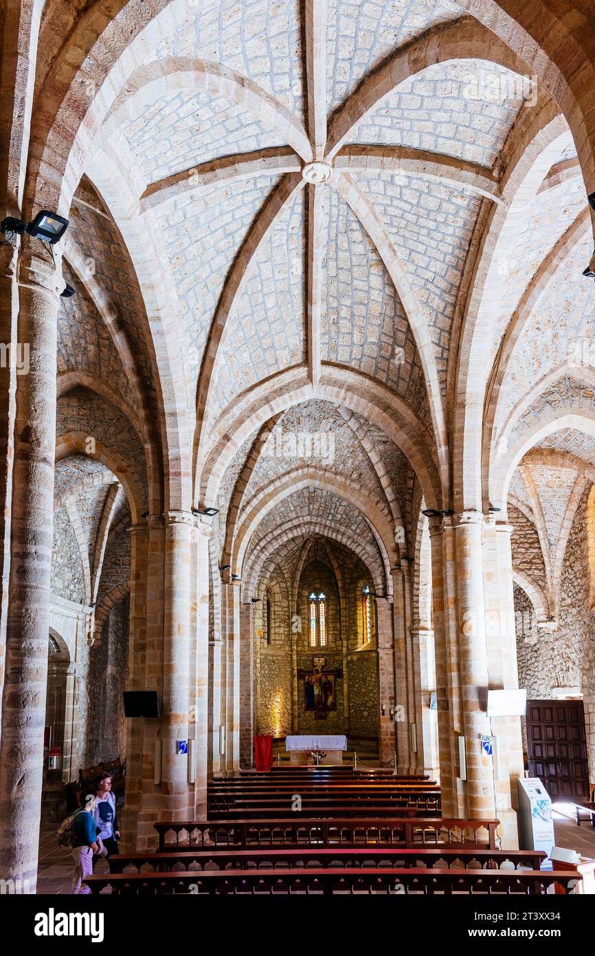 Monastery of Santo Toribio de Liébana. The most important building is ...