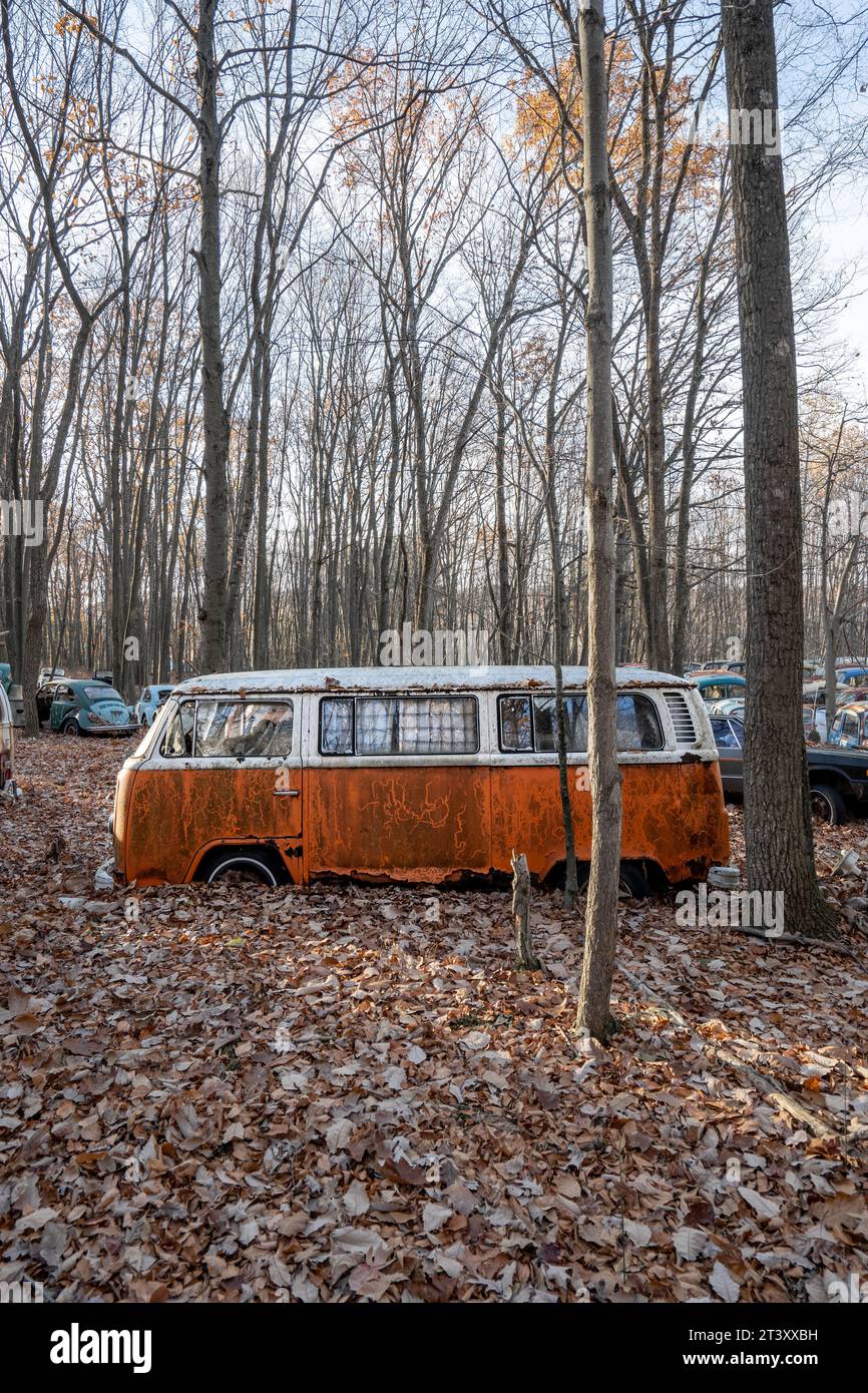 Volkswagen Van PENNSLYVANIA THIS MYSTERIOUS graveyard is filled with ...