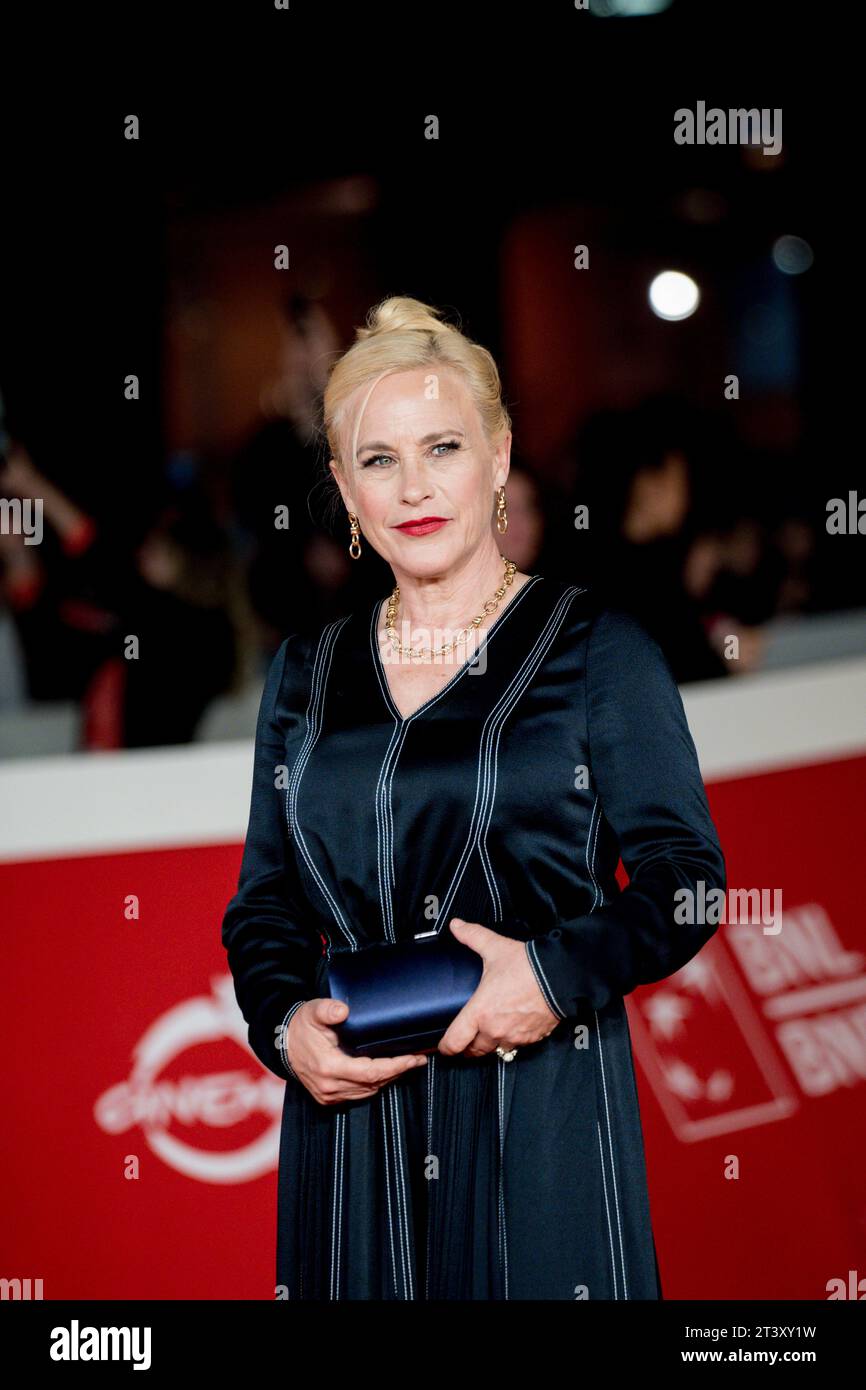 ROME, ITALY - OCTOBER 26: Patricia Arquette attends a red carpet for ...