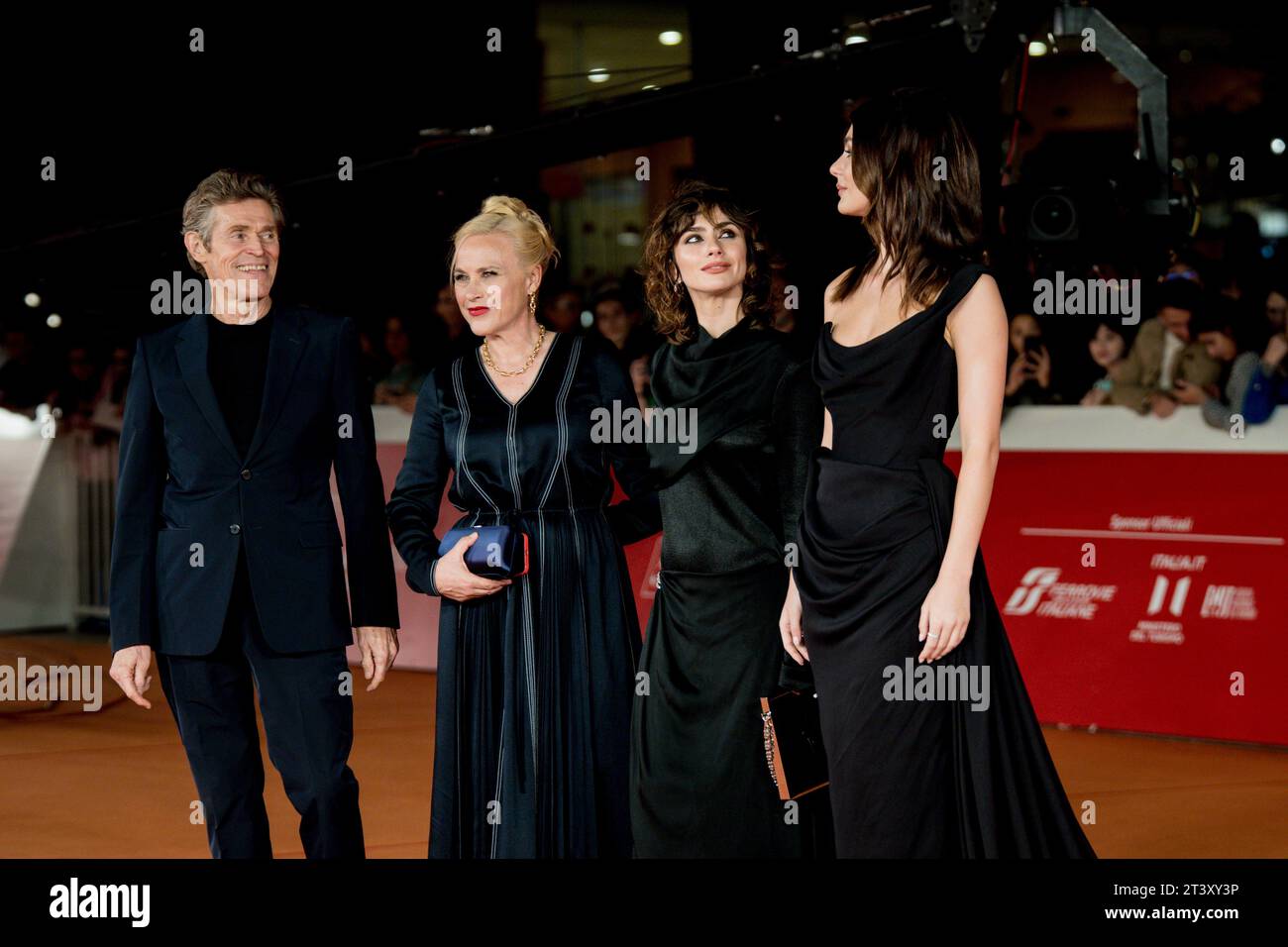 ROME, ITALY - OCTOBER 26: Patricia Arquette, Zoë Bleu Sidel, Willem ...
