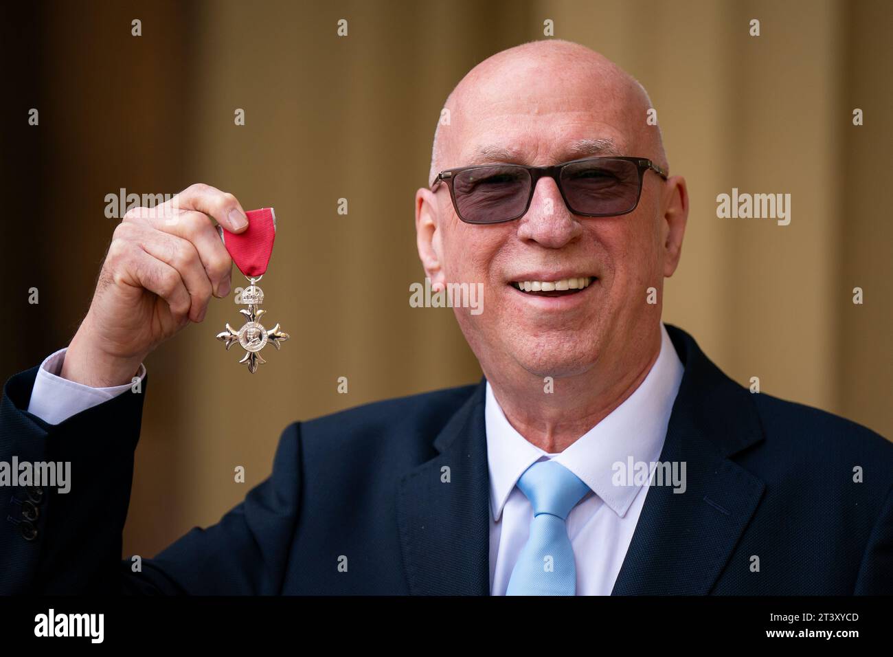 Broadcaster Ken Bruce after being made a Member of the Order of the ...