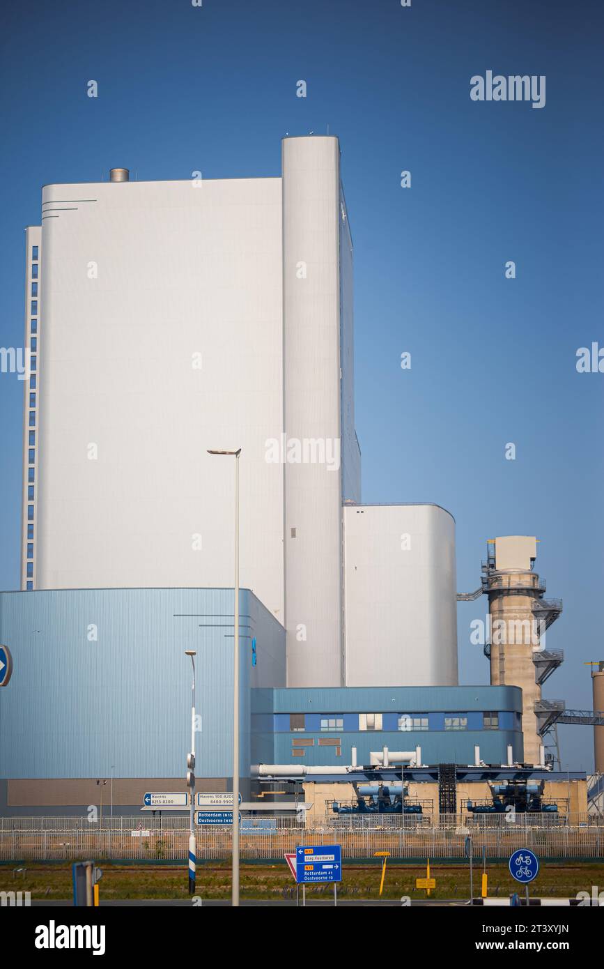 4 June 2023, Rotterdam, Netherlands, industrial facilities in ...