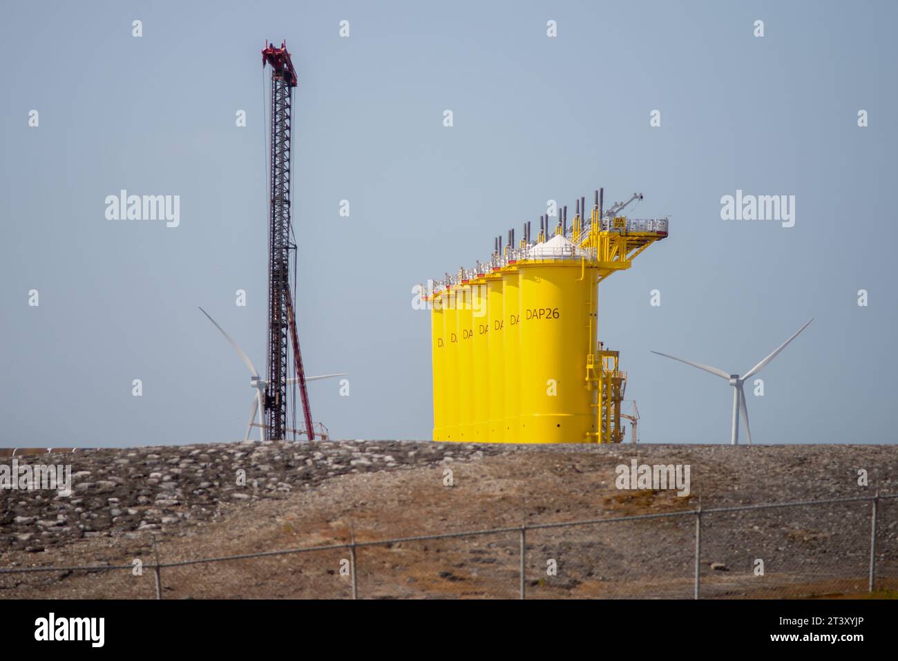 4 June 2023, Rotterdam, Netherlands, industrial facilities in ...
