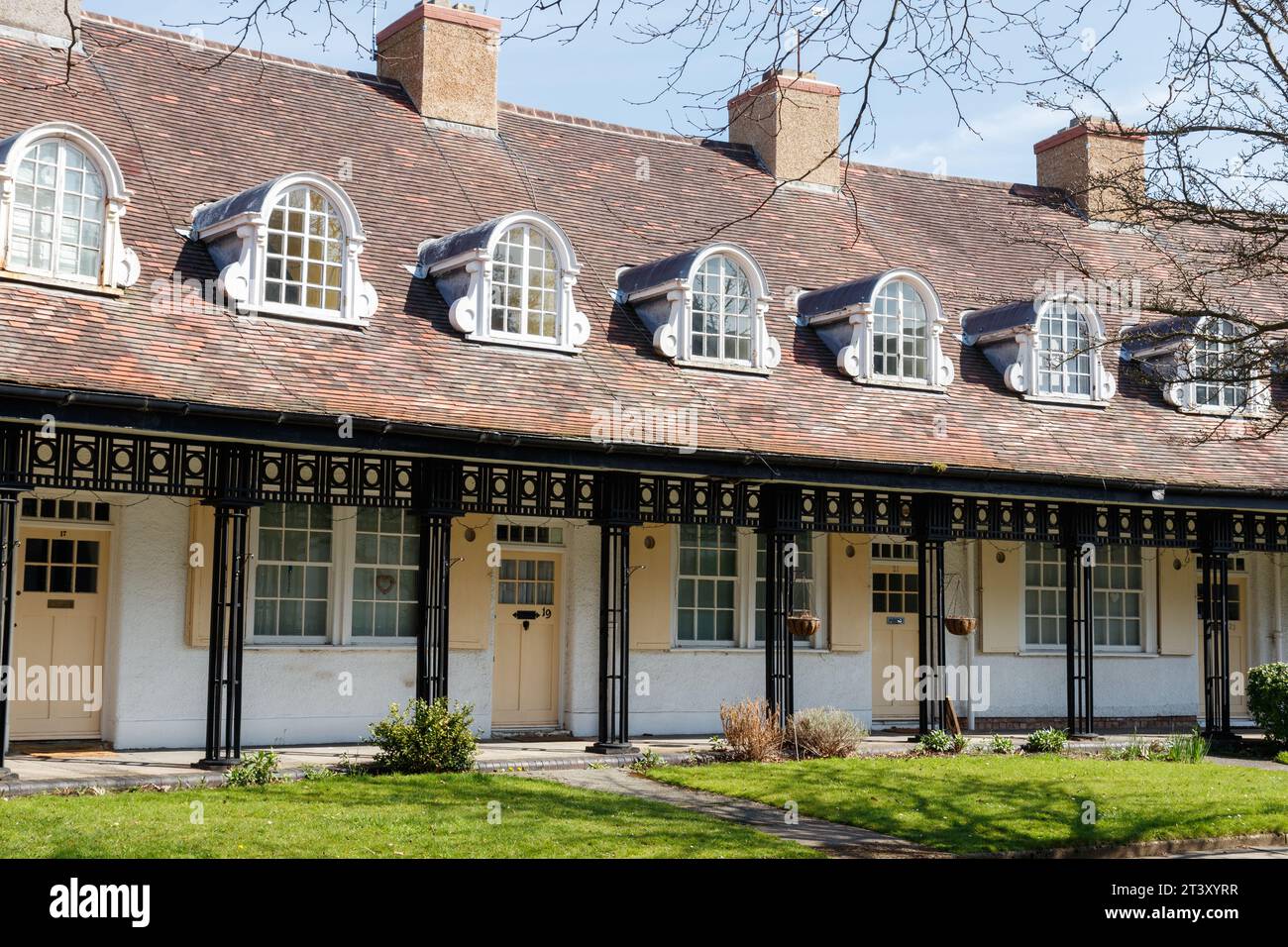 Houses at Port Sunlight, Wirral Stock Photo - Alamy