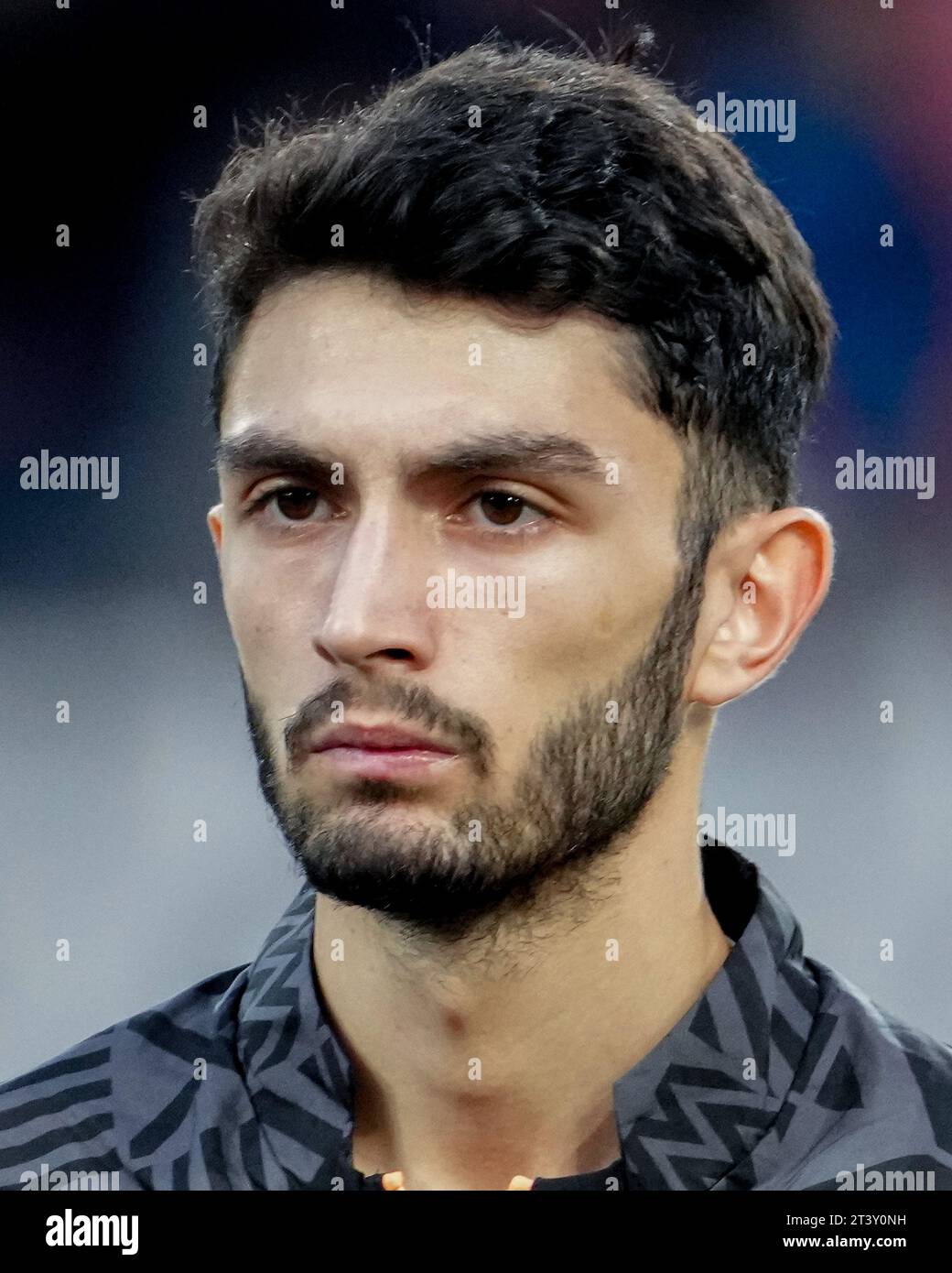 Barcelona, Spain. 25th Oct, 2023. Irakli Azarov of Shakhtar Donetsk ...