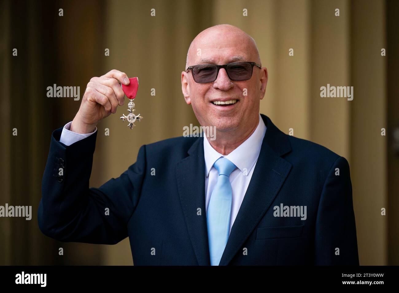 Broadcaster Ken Bruce poses for a photo after being made a Member of ...